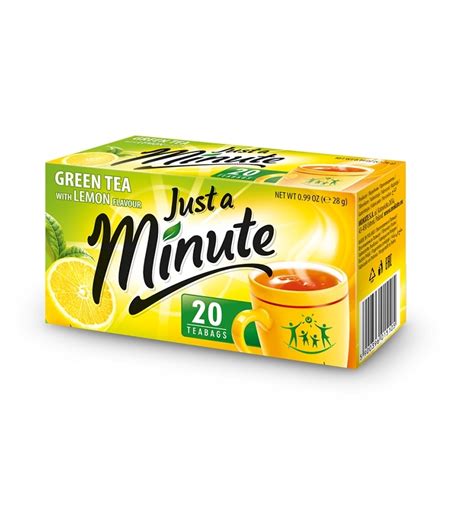 Чай 20 ф п х 1 4 г Minutka Green Tea зелений з лимоном купити в Києві