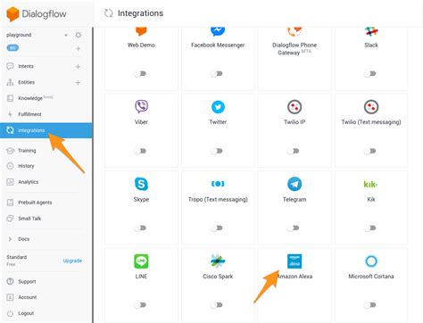 Export A Dialogflow Agent And Import Into Alexa Stack Overflow