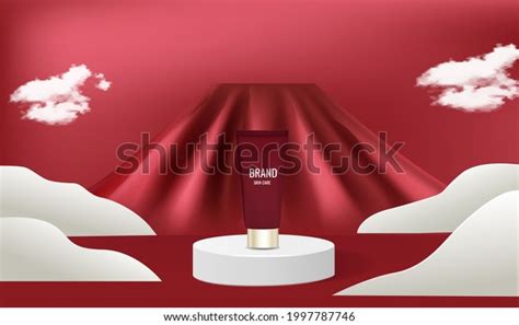 Abstract Vector Creating 3d Shapes Placing Stock Vector Royalty Free