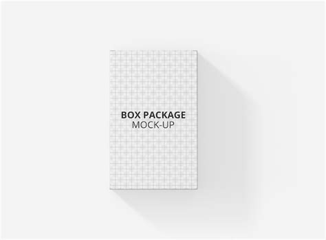 Premium Psd Rectangle Box Mockup
