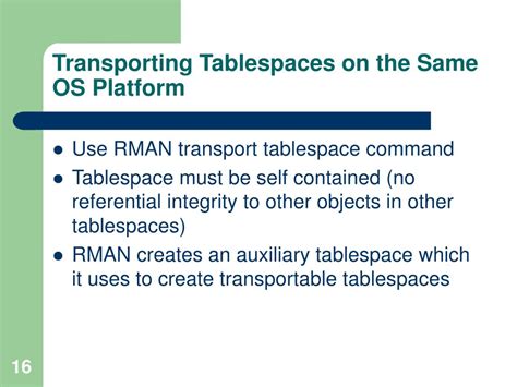 Ppt Chapter 15 Duplicating Databases And Transporting Data Powerpoint