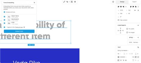 Embed Fonts Not Listing Local System Fonts Importexport Icons8