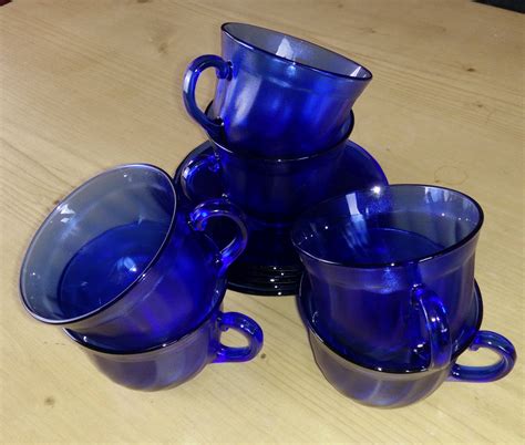 Tasses Bleues Arcopal Mon1900