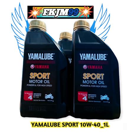 Jual Oli Mesin Motor Yamalube Sport Oil Untuk Semua Jenis Motor Yamaha Sport Oli L Semi