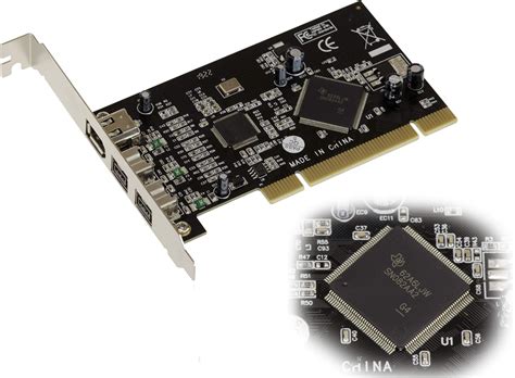 KALEA INFORMATIQUE Firewire And IEEE A And IEEE B PCI Controller Card On