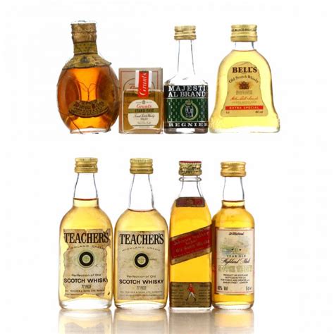 Scotch Whisky Miniature X 7 Whisky Auctioneer
