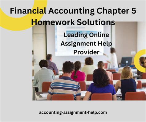 Financial Accounting Chapter 5 Homework Solutions Accounting