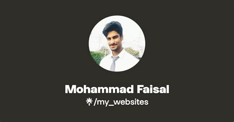 Mohammad Faisal Linktree