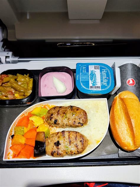 Turkish Airlines Economy Class Food