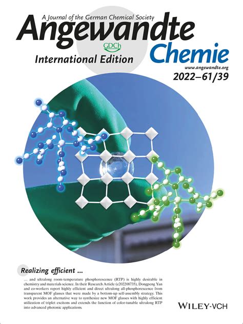 Inside Back Cover Highly Efficient And Direct Ultralong All‐phosphorescence From Metalorganic