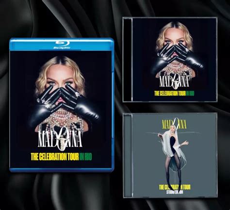 MADONNA THE CELEBRATION Tour In Rio Blu Ray CD E Studio Ed CD 1 BD