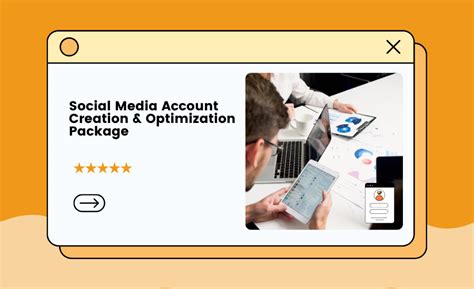 Social Media Account Creation And Optimization Package