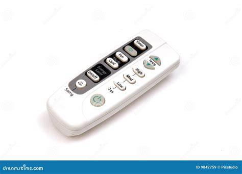 Air Conditioner Remote Stock Image Image Of Remote Technology 9842759
