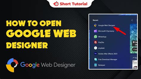 How To Open Google Web Designer 2024 Skill Wave YouTube