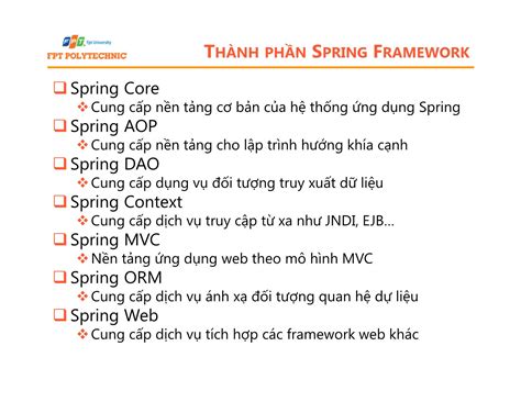 B I Gi Ng L P Tr Nh Java B I Gi I Thi U Spring Mvc Tr Ng I