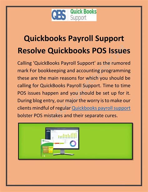 PPT Quickbooks Payroll Support Resolve Quickbooks POS Issues PowerPoint Presentation ID 8039467