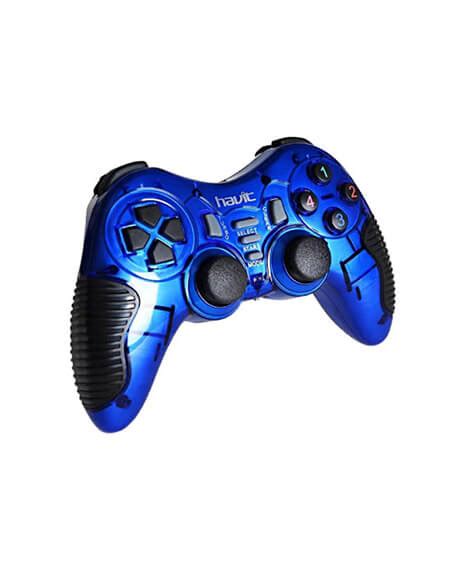 havit g89w 2 4g wireless vibration gamepad joystick controller media