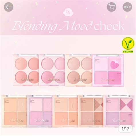 🔥🔥 Hot Bảng Phấn Má Hồng Dasique Blending Mood Cheek Blush 4 ô