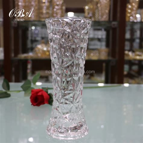 Wholesale Tall Centerpiece Vasecheap Glass Vase Long Stemmed Glass