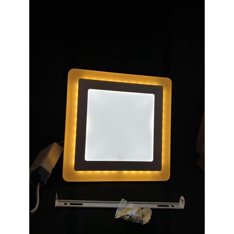 Jual Lampu Downlight Panel Led 6w 12w 18w Outbow Ob Bulat Segi 3 Warna