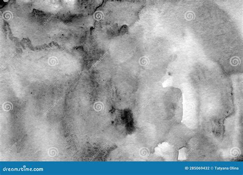 Black And White Watercolor Texture Stock Illustration Illustration Of