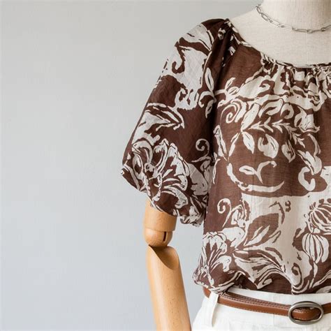 Blouse 2024 0805 Message Boutique