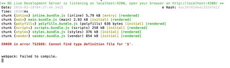 Angular Cannot Find Type Definition File For Stack Overflow