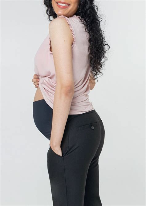 Shop Black Maternity Dress Pants Marion Maternity Marion Maternity