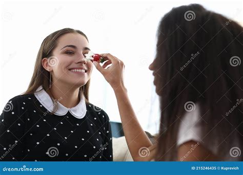 Sexy Woman Strawberries Cream Stock Photos Free Royalty Free Stock Photos From Dreamstime