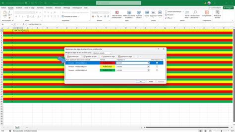 Colorer Une Ligne Sur Deux Dans Excel Le Petit Informaticien