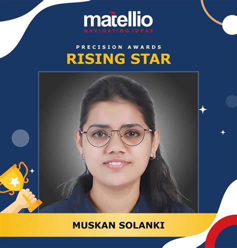 Muskan Solanki On Linkedin Achievement Risingstaraward Gratitude Teammatellio