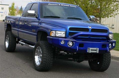 Trailready Pn11301p Front Bumper Dodge Ram 25003500 1994 2002 Winch