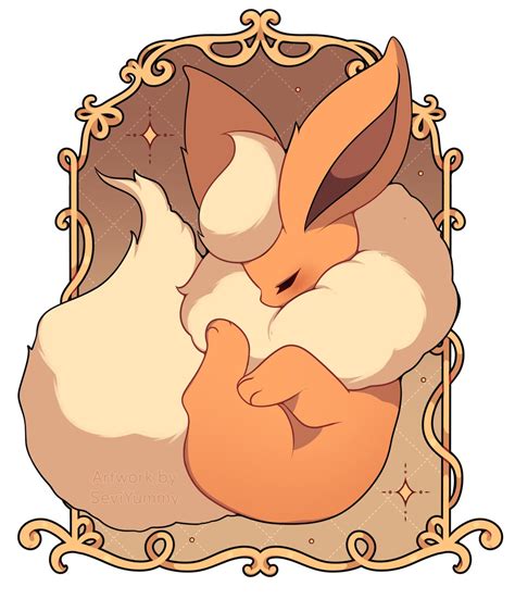 「flareon 」sevi 🌸🌿のイラスト