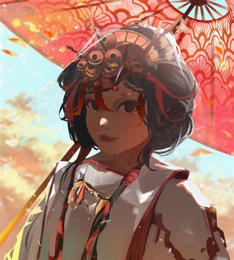 My Fanart Of Suzuhiko Hime From Onmyoji By Phankasa On Deviantart