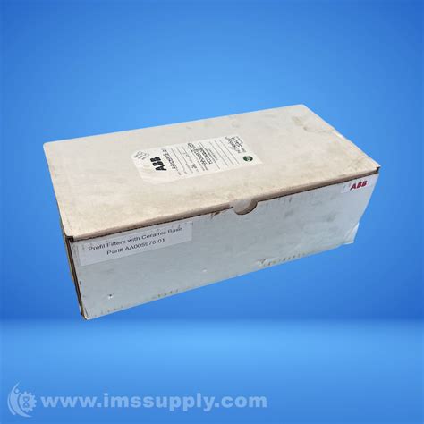 Abb Aa005978 01 Prefil Filter Ims Supply