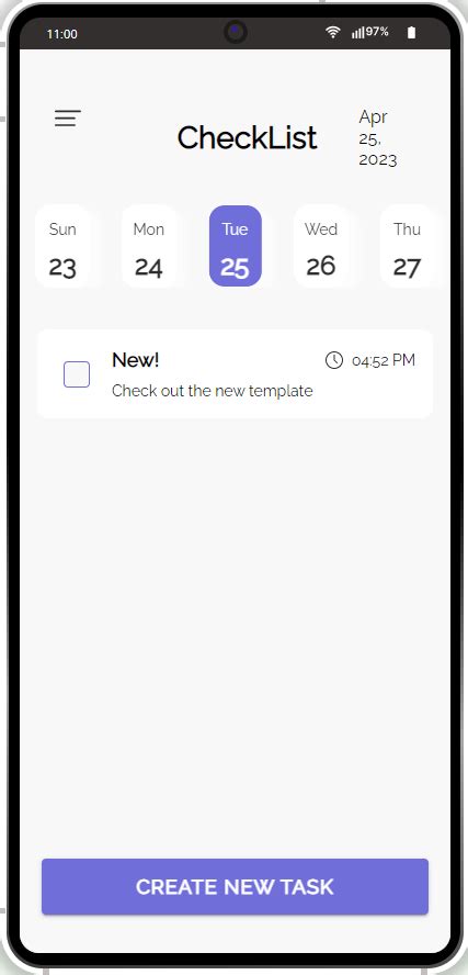 Checklist App Template