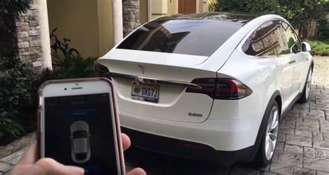 Summon Tesla Model X Via App Teslarati
