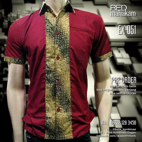 Seragam Batik Kemeja Batik Eksklusif Batik Seragam Kantor Batik