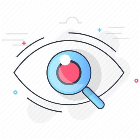 Care Checkup Eye Health Medical Retina Test Icon