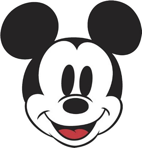 Download Mouse Faces Clipart Classic Coloring Mickey Mouse Face Png