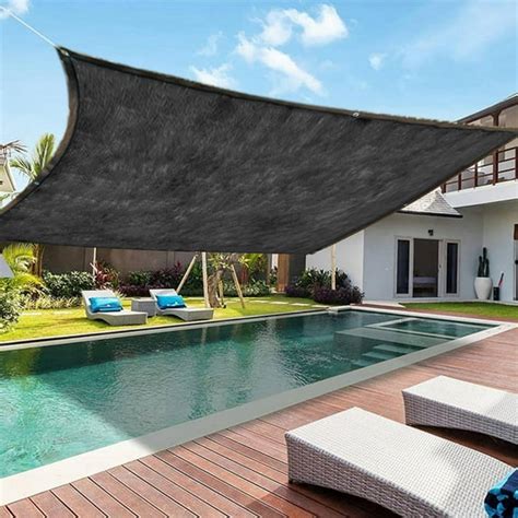 Mtvxesu Camping Tarp Sun Shade Outdoor Shade Sails For Swimming Pool Patio Sun Awning