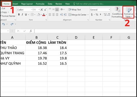 Cách tạo bảng trong Excel 2010 2016 chi tiết đơn giản
