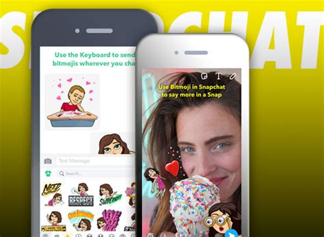 Bitmoji Iphone Smileys à Votre Image Sur Snapchat Gratuit Maxiapple