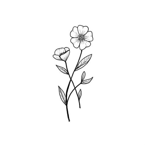 How To Draw Small Flowers