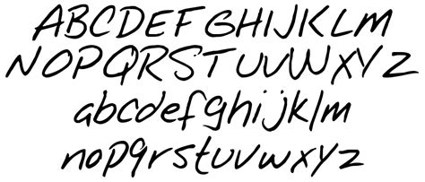 Notepad Font By Fontriver Notepad Font By Fontriver