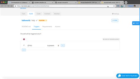 Create Your First Bot Using Sap Conversational Ai Sap Community