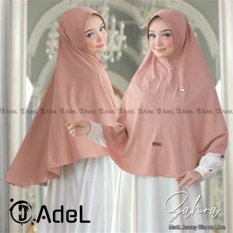 Jual Jilbab Instan Jumbo Adel Hijab Zahra Shopee Indonesia