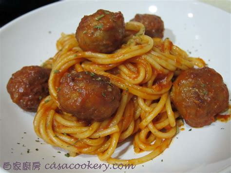 自家廚房 CasaCookery 辣辣肉丸意粉