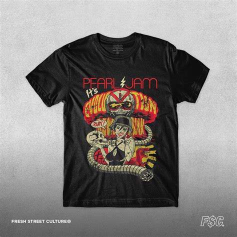 Pearl Jam Do The Evolution Tee Freshstreetculture
