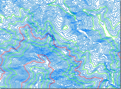 Converting Digital Elevation Models To Shapefiledxf Contours